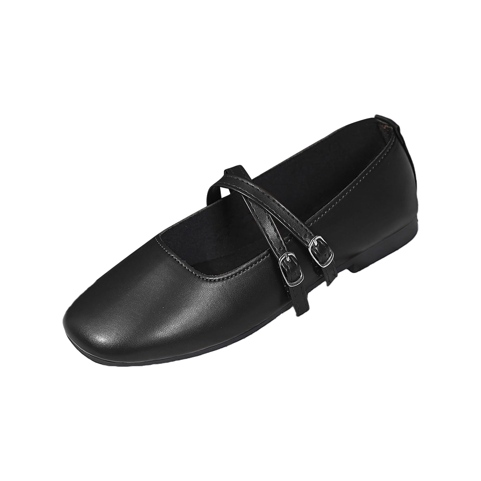 longantii Womens Mary Jane Shoes Slip on Dressy Ballerina Flats 2026 ...