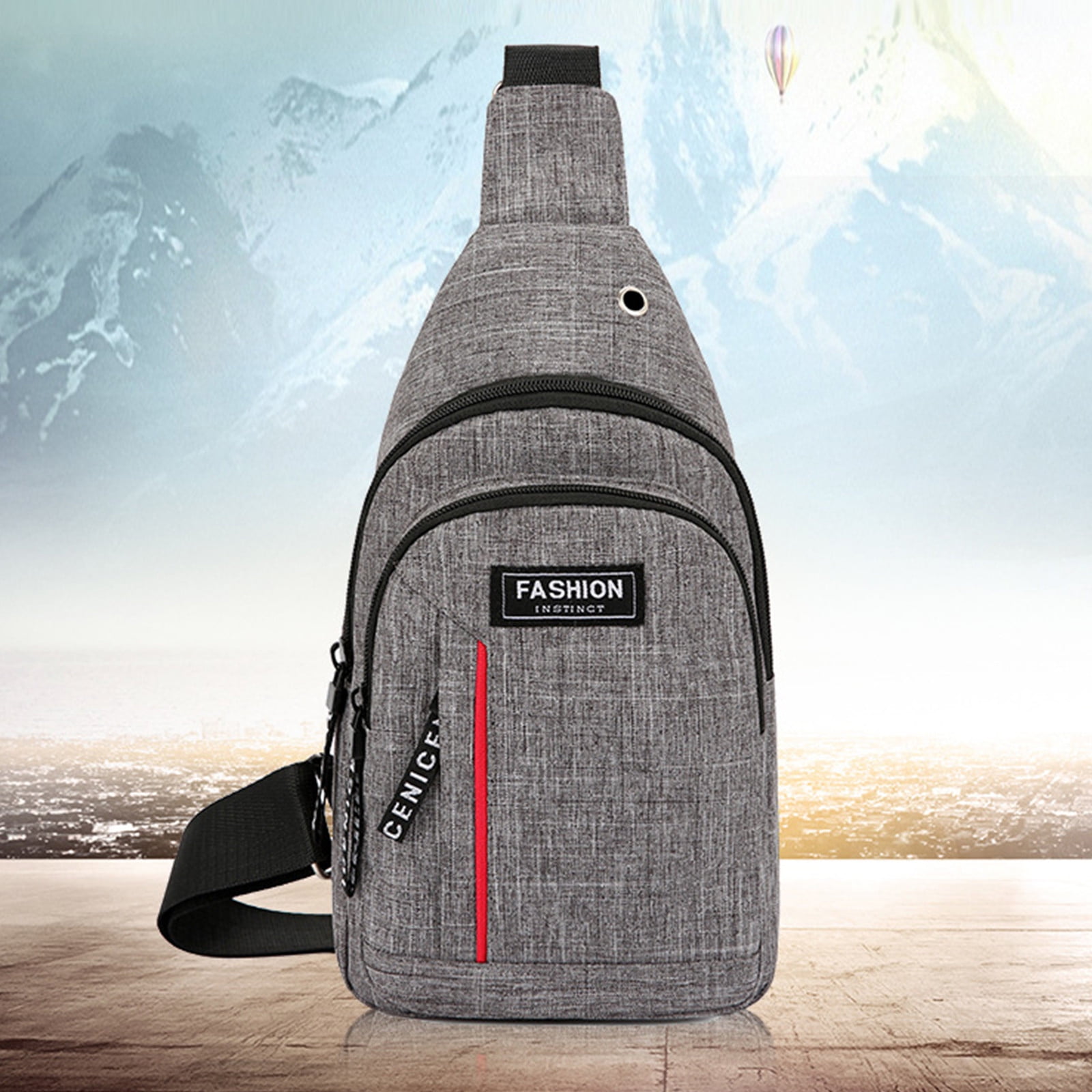 PRETXORVE Waterproof Strap Bag Crossbody Backpack Men Ladies Strap ...