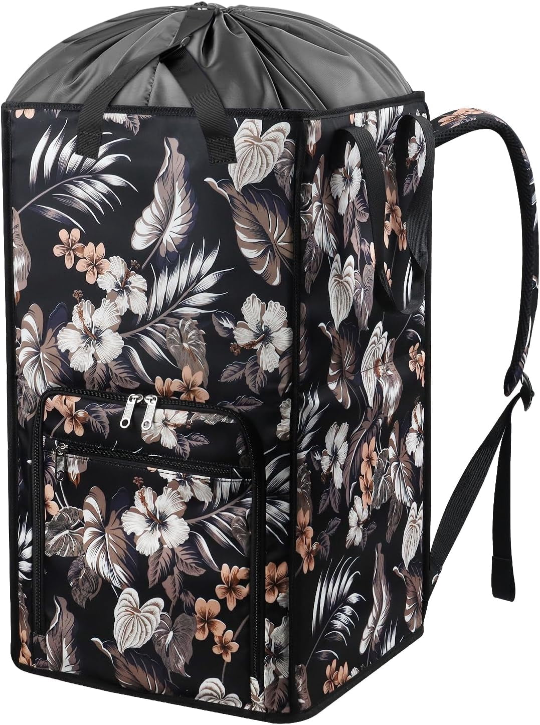 lopnmbvj Laundry Backpack Bag Extra Large 2 in 1 Laundry Hamper Basket ...