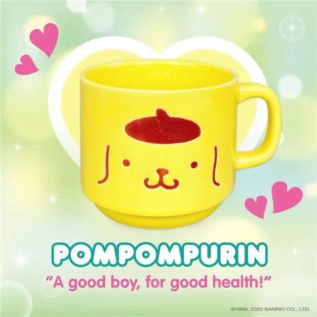 lovely Sanrio Ceramic Mug Pochacco Cinnamoroll Keroppi Anime Home ...