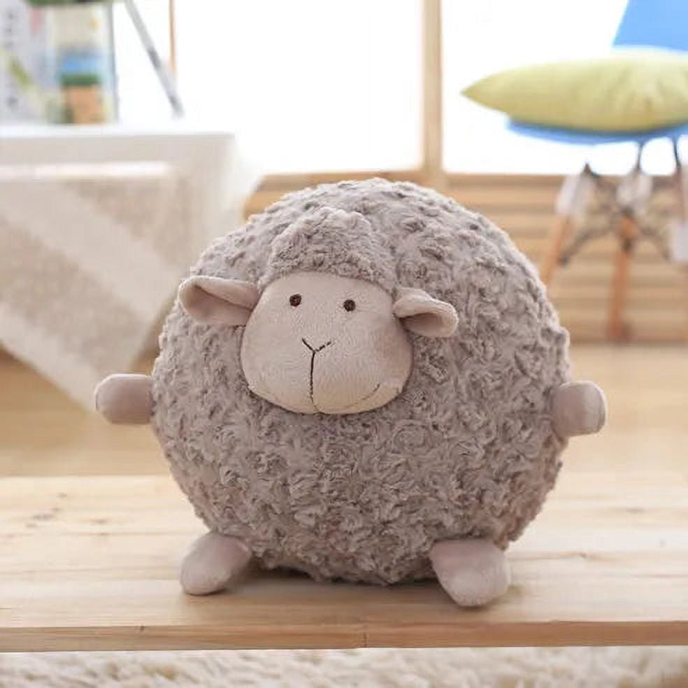 lovely Soft Plush Fat Sheep Ball Toy Sleeping Sheep Doll Pillow Cushion ...