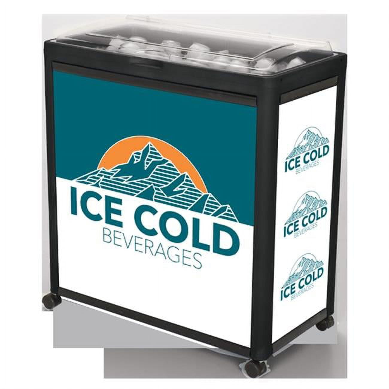 Iowa Rotocast Plastics 3501231 Portable Ice Chest - Avalanche Beverage ...
