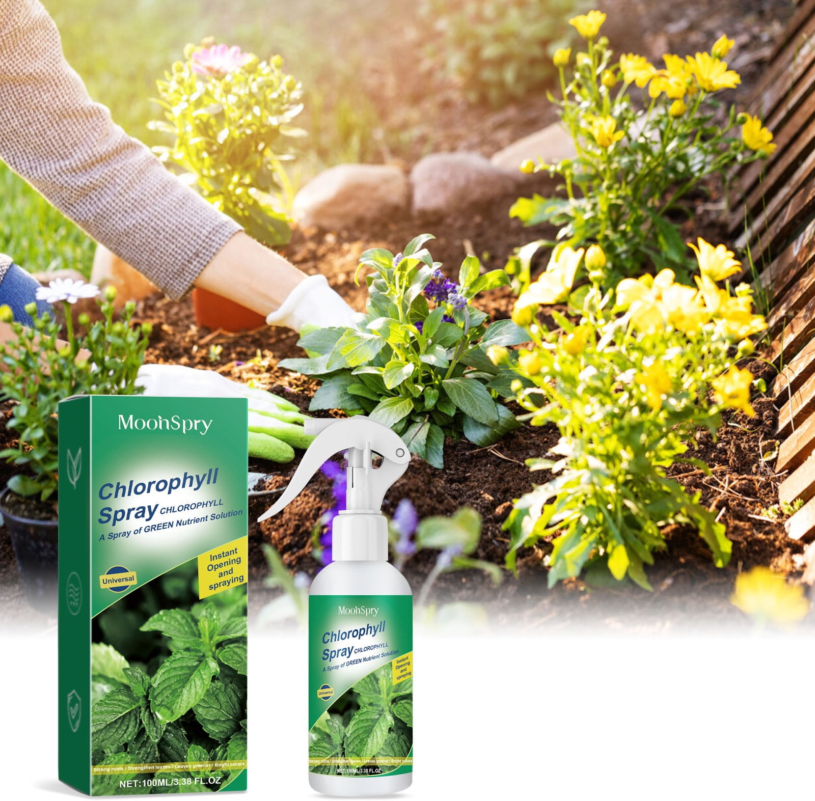 lrirke Plant Growth Promoter, Chlorophyll Spray, Promote Plants to ...