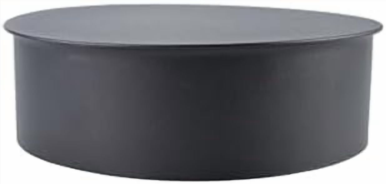 lrnyso Metal Flue Cover Cap，Indoor Chimney Pipe Cap，Round Chimney Stove ...