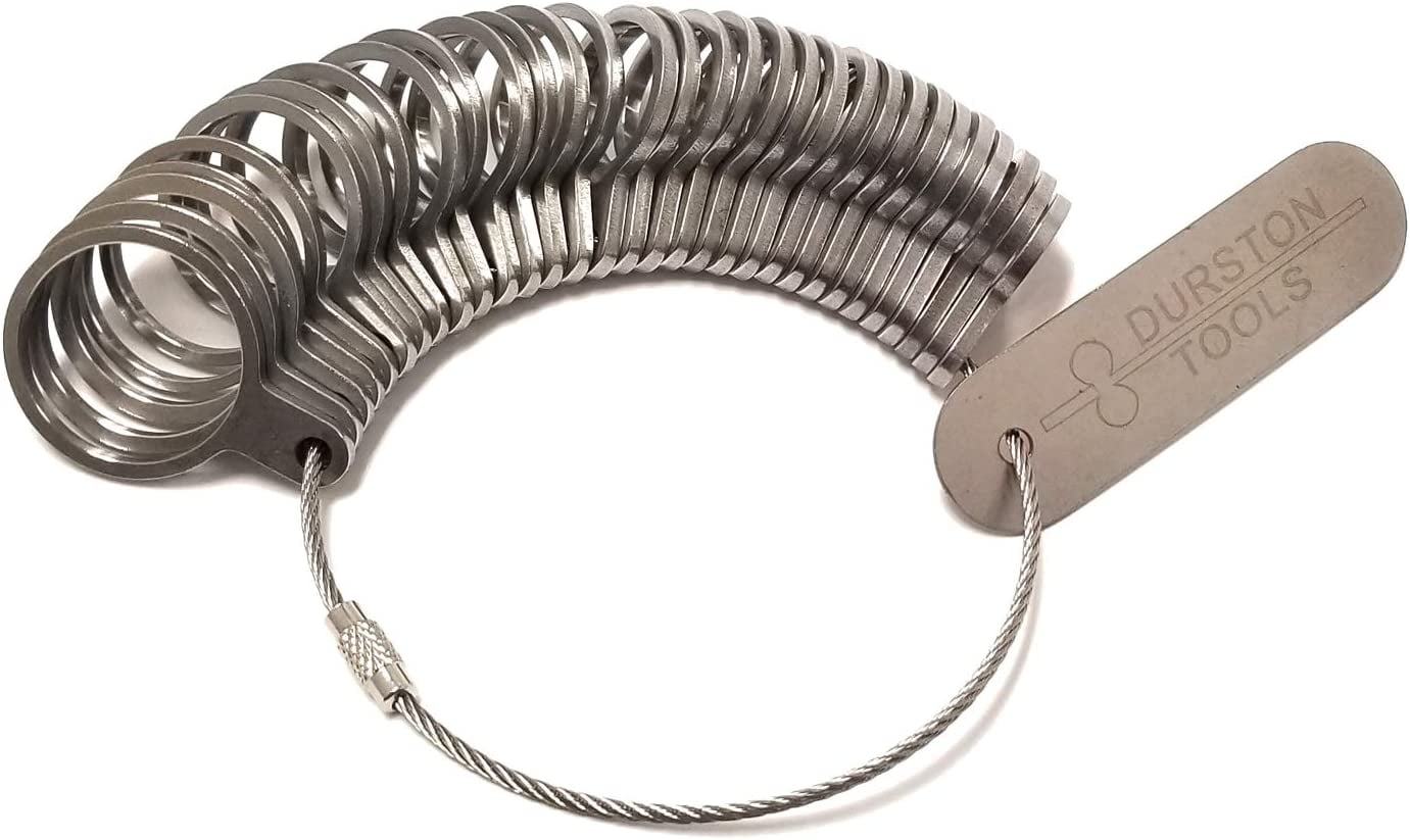 ls Standard Steel Finger Gauge Set Measures Ring Sizes 1-16 - Walmart.com