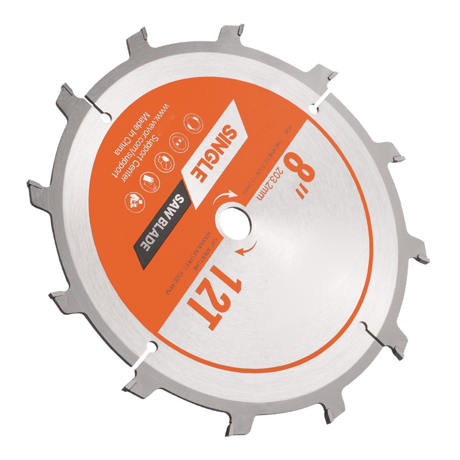 lshhh 8 inch Dado Blade Set - Stacking Dado Blades with Chippers ...