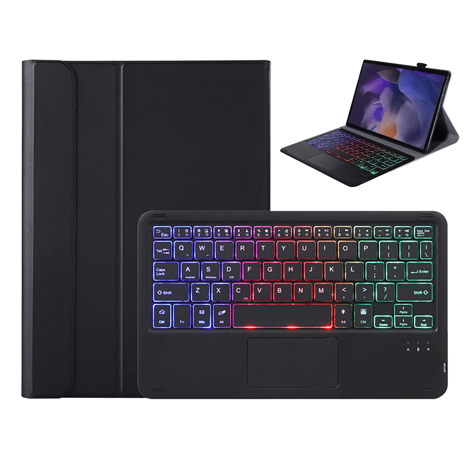 lsiaeian Bluetooth compatible Keyboard Case Backlit Keypad Case with ...