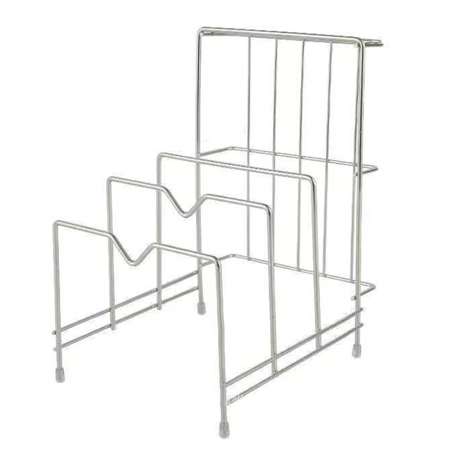 lsiaeian Cutting Board Holder Stainless Steel Pot Lid Holder Modern ...