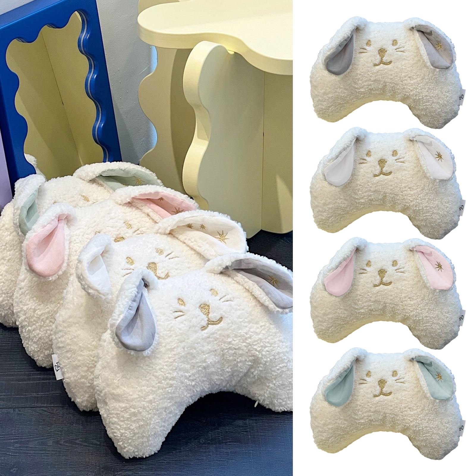 lsiaeian Dog Calming Pillow Soft Plush Neck Joint Relief Comfortable ...