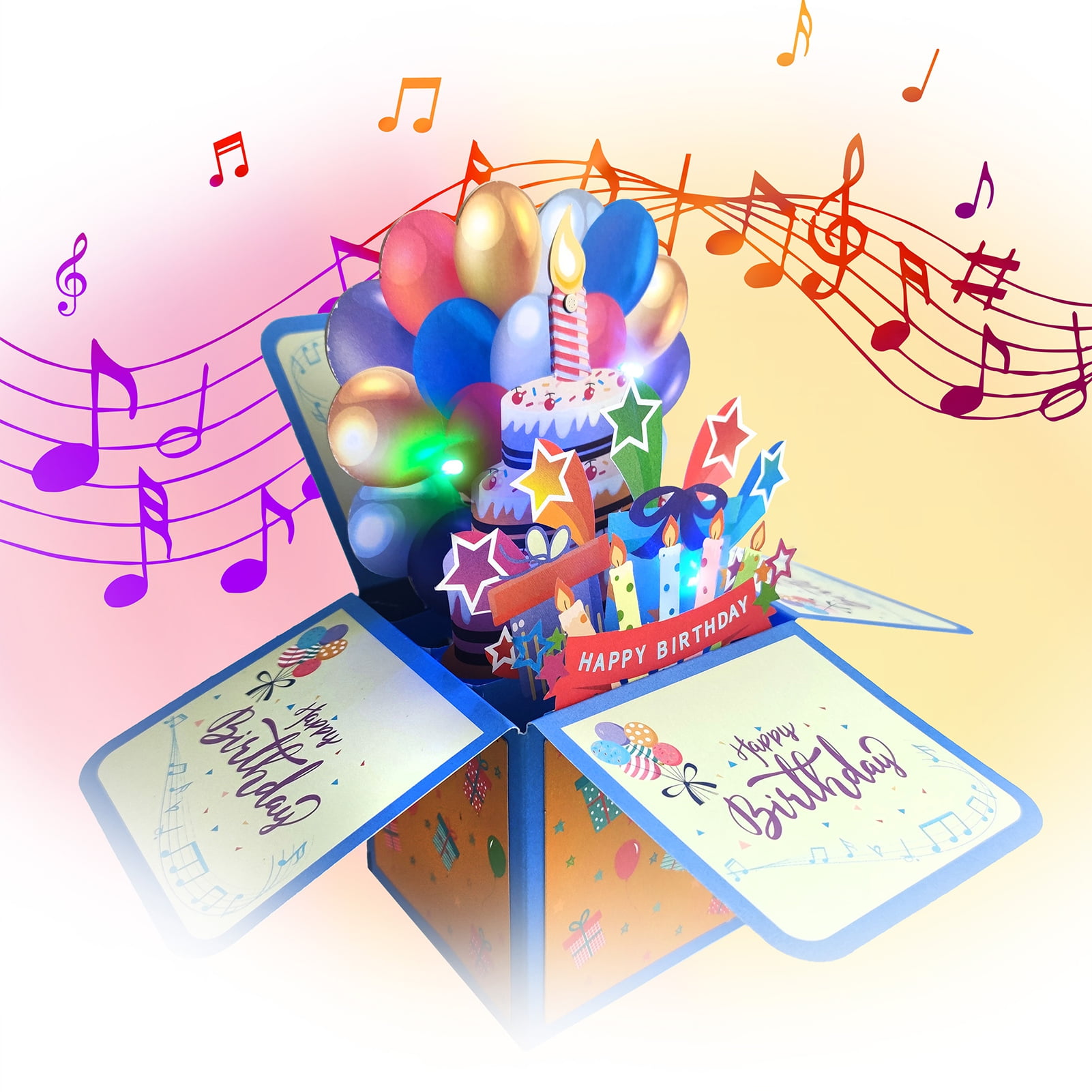 Musical Happy Birthday Graphics Guitar Happy Birthday Card Digital Art