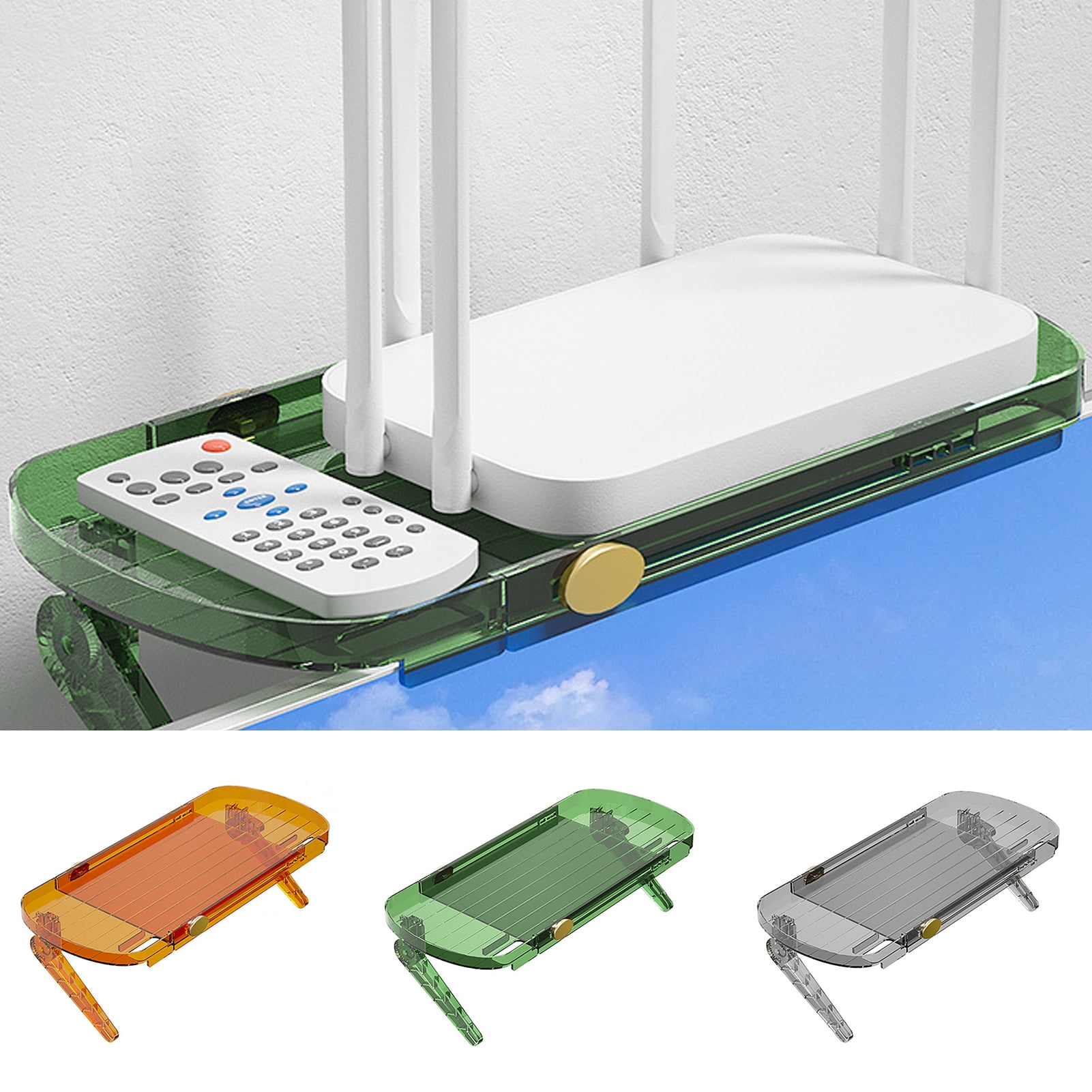 lsiaeian Storage Rack Multi-functional TV Screen Top Shelf Organizer ...