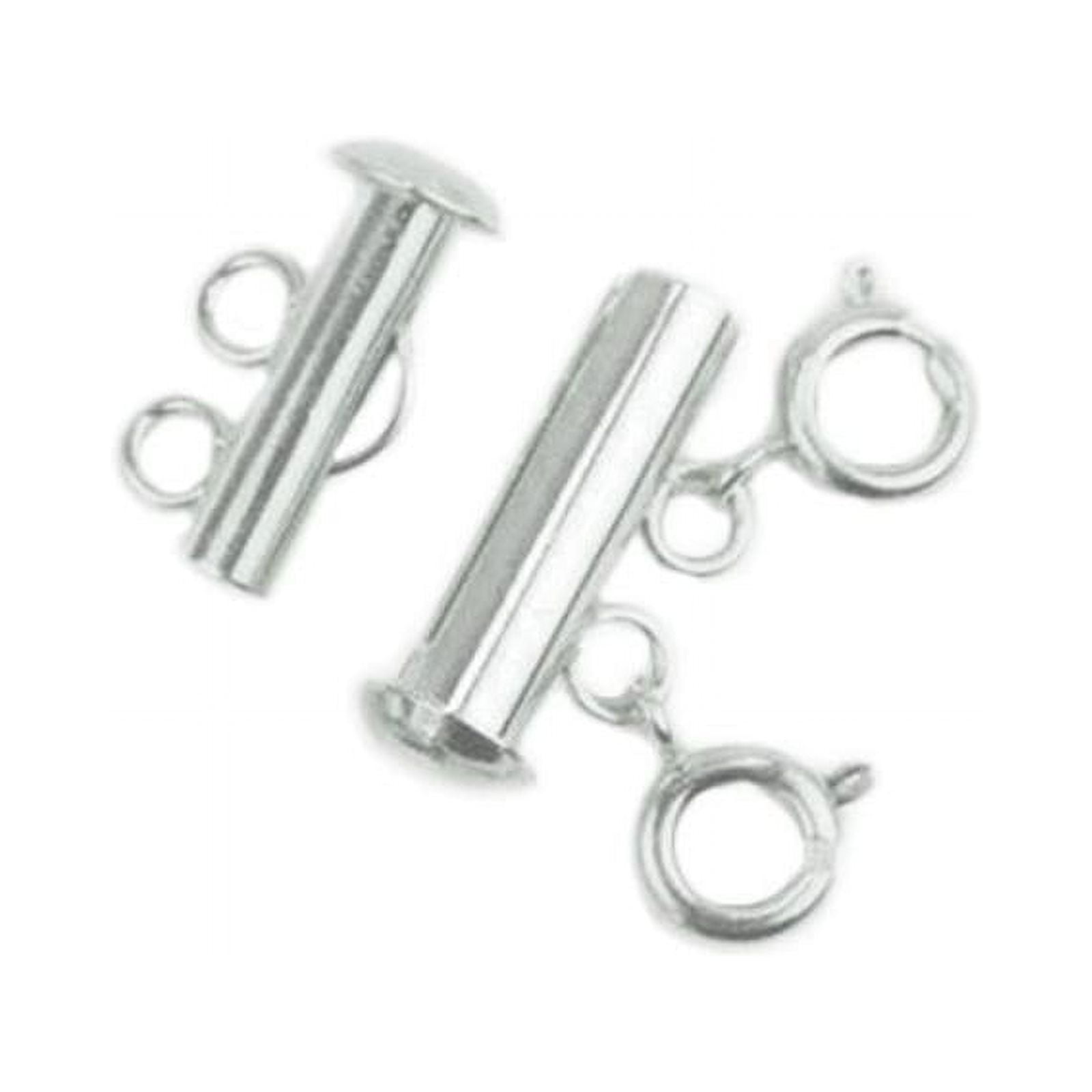 lti Strand Nelace Der tangling Layered Nelace Clasp Spacer