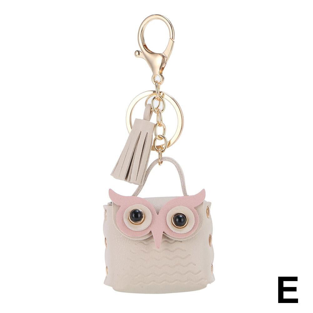 ltiPurpose Cute Mini Bag Keychain,Cute Owl Mini Bag,PU Leather Owl ...