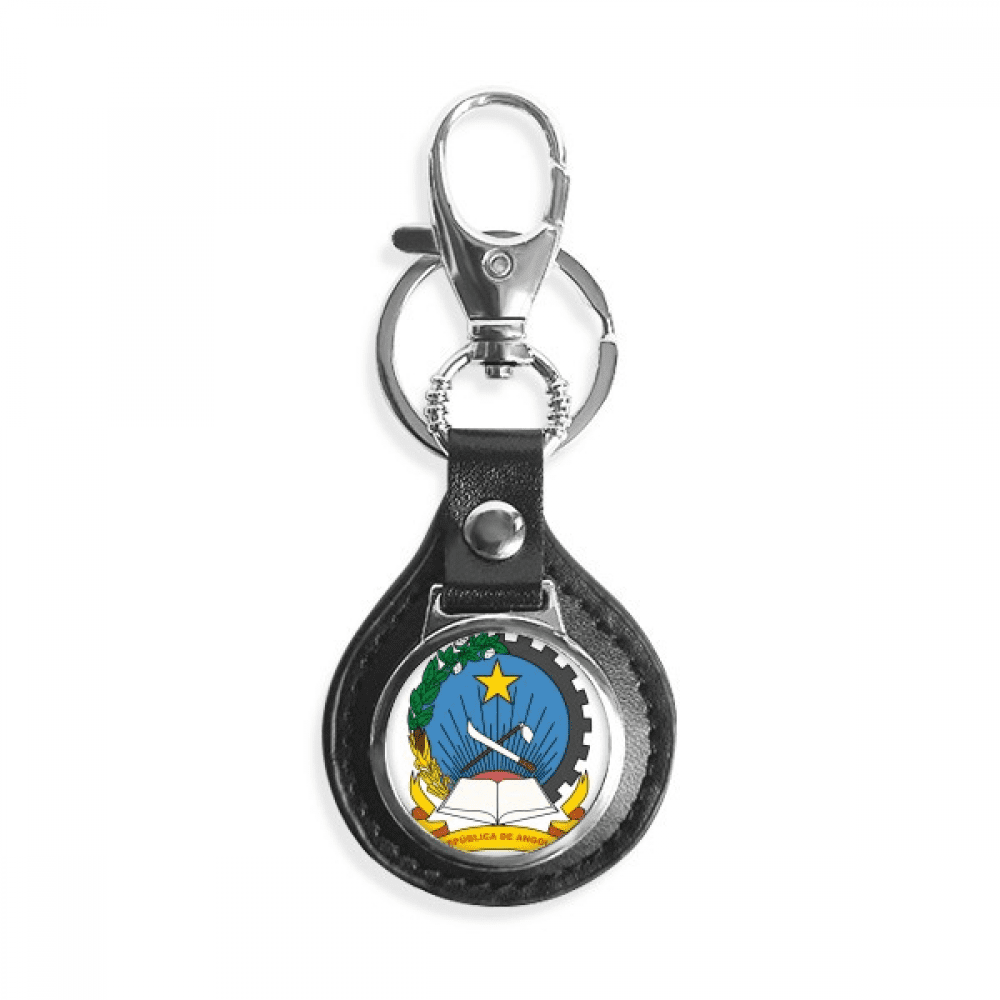 luanda angola national emblem key link chain keyholder finder hook metal - Walmart.com