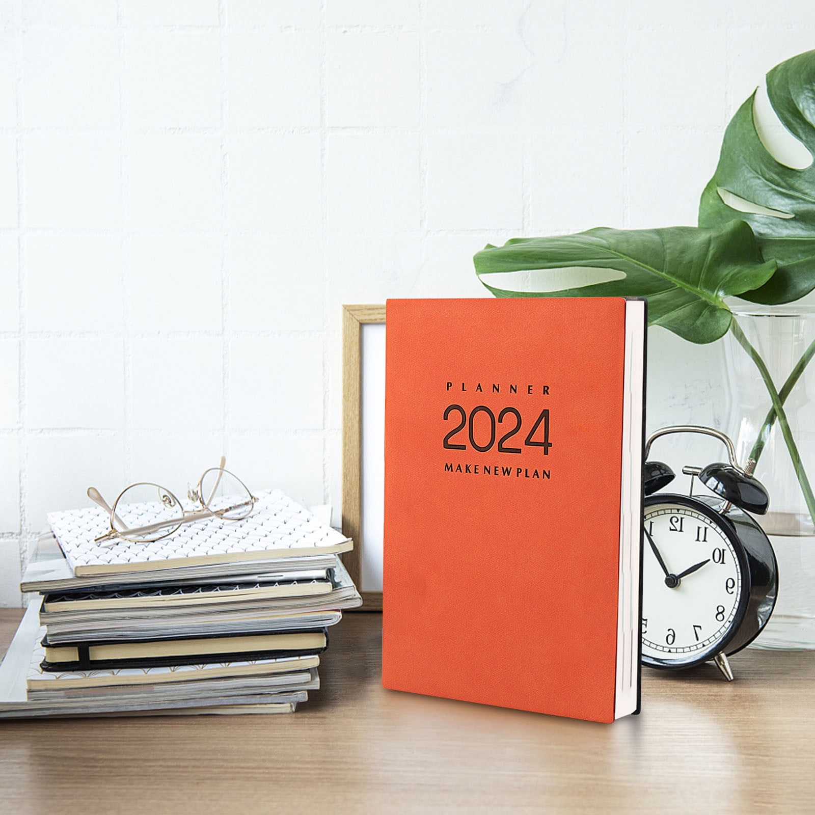 lulshou 2024 Planner Agenda Book 2024, One Page Per Day, 365 Days ...