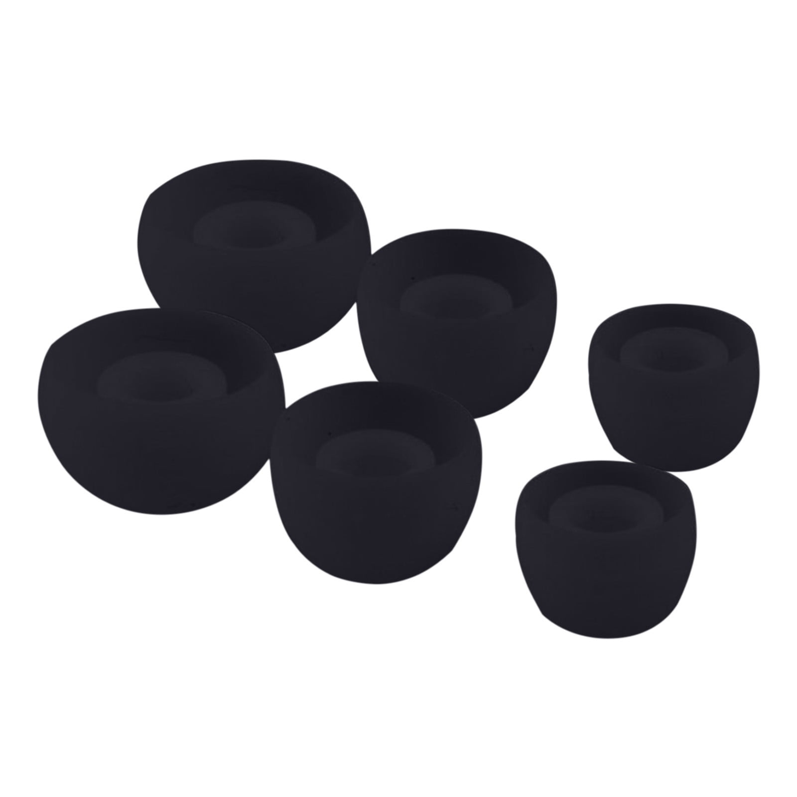 lulshou Ear Tips Ear Buds Ear Gels Ear Caps Most In-Ear Earphones, 3 ...