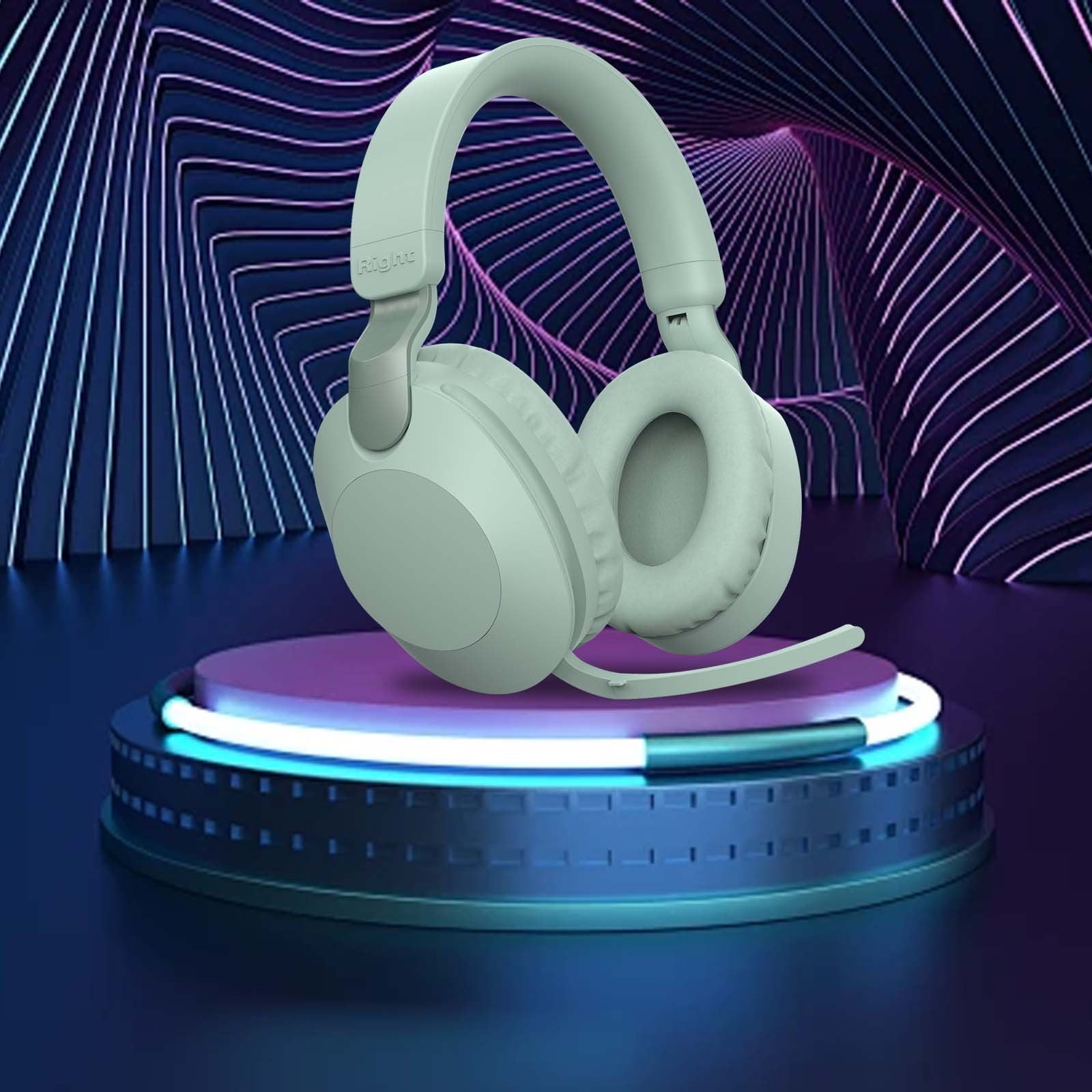 lulshou Headphones Wireless, Wireless Headset with Large Battery ...