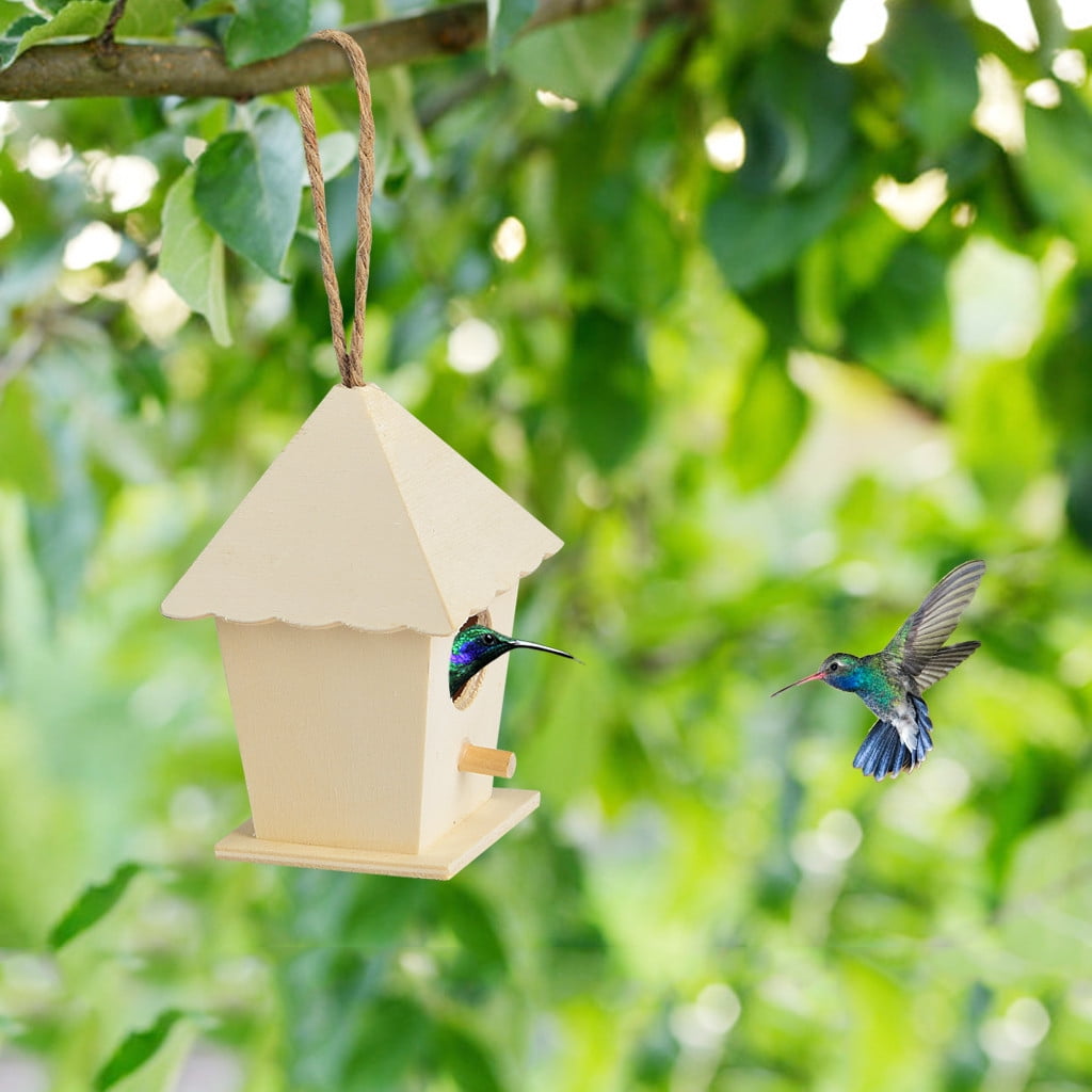 lulshou Large Dox House Bird House Bird House Bird Box Bird Box Wooden ...
