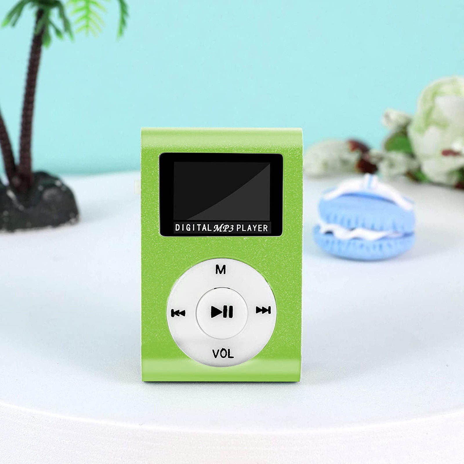 lulshou MP3 Player，Portable MP3 Player, Mini USB LCD Screen MP3 Card ...
