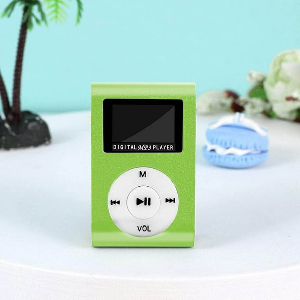 lulshou MP3 Player，Portable MP3 Player, Mini USB LCD Screen MP3 Card ...