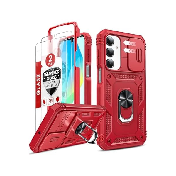 lulufa Compatible for Samsung A16-5G Case: A16 5G Screen Protector X 2 ...