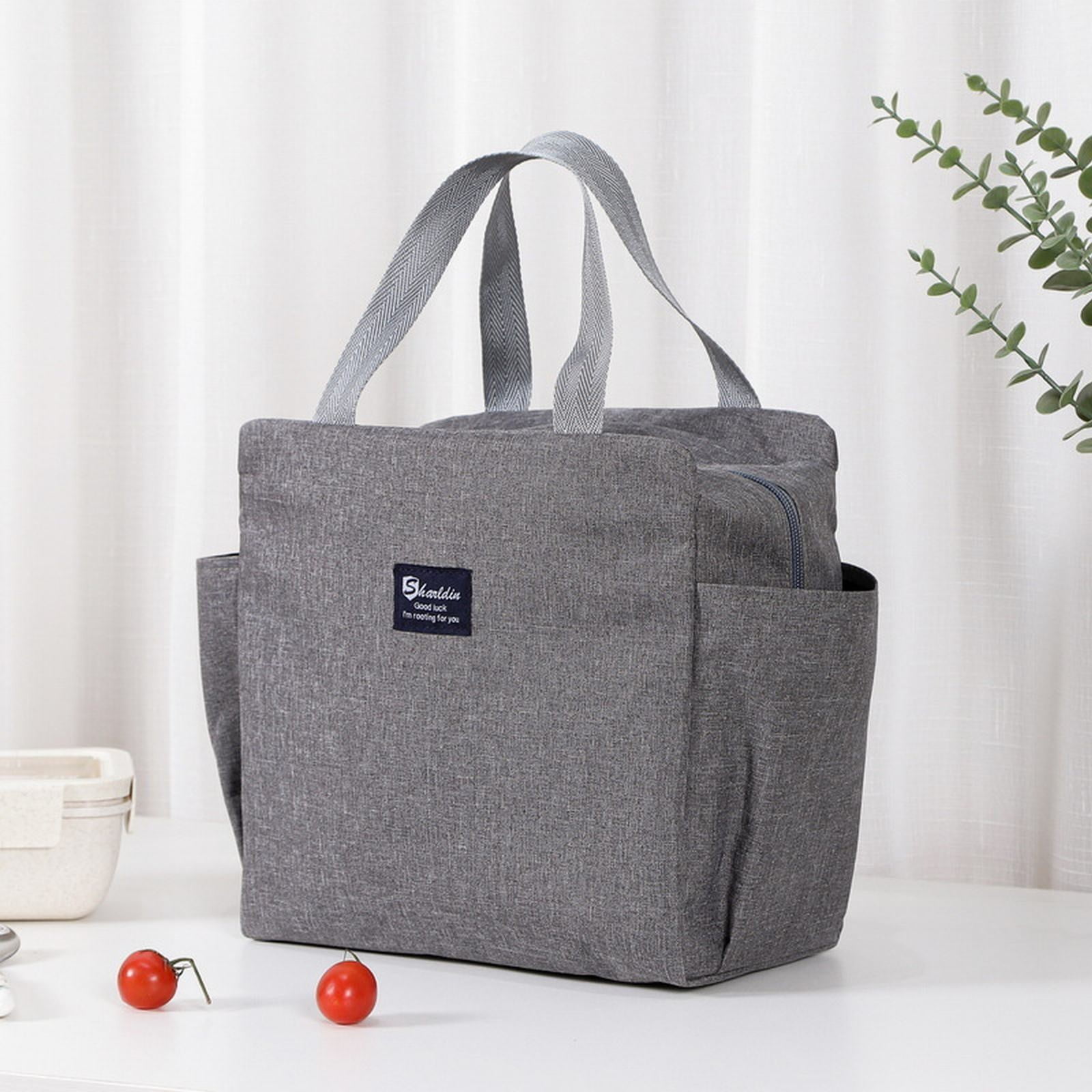 lunch bags for men large lunch tote aluminum foil thickened bento bag ...