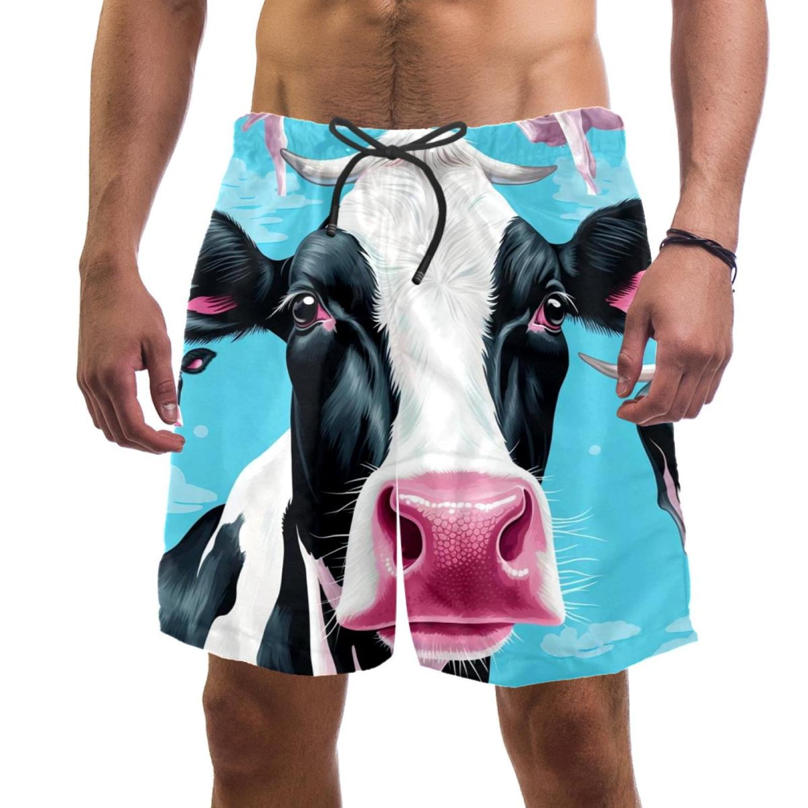 luoweisi Men's Beach Shorts Quick Dry Swim Trunks with Mesh Lining ...
