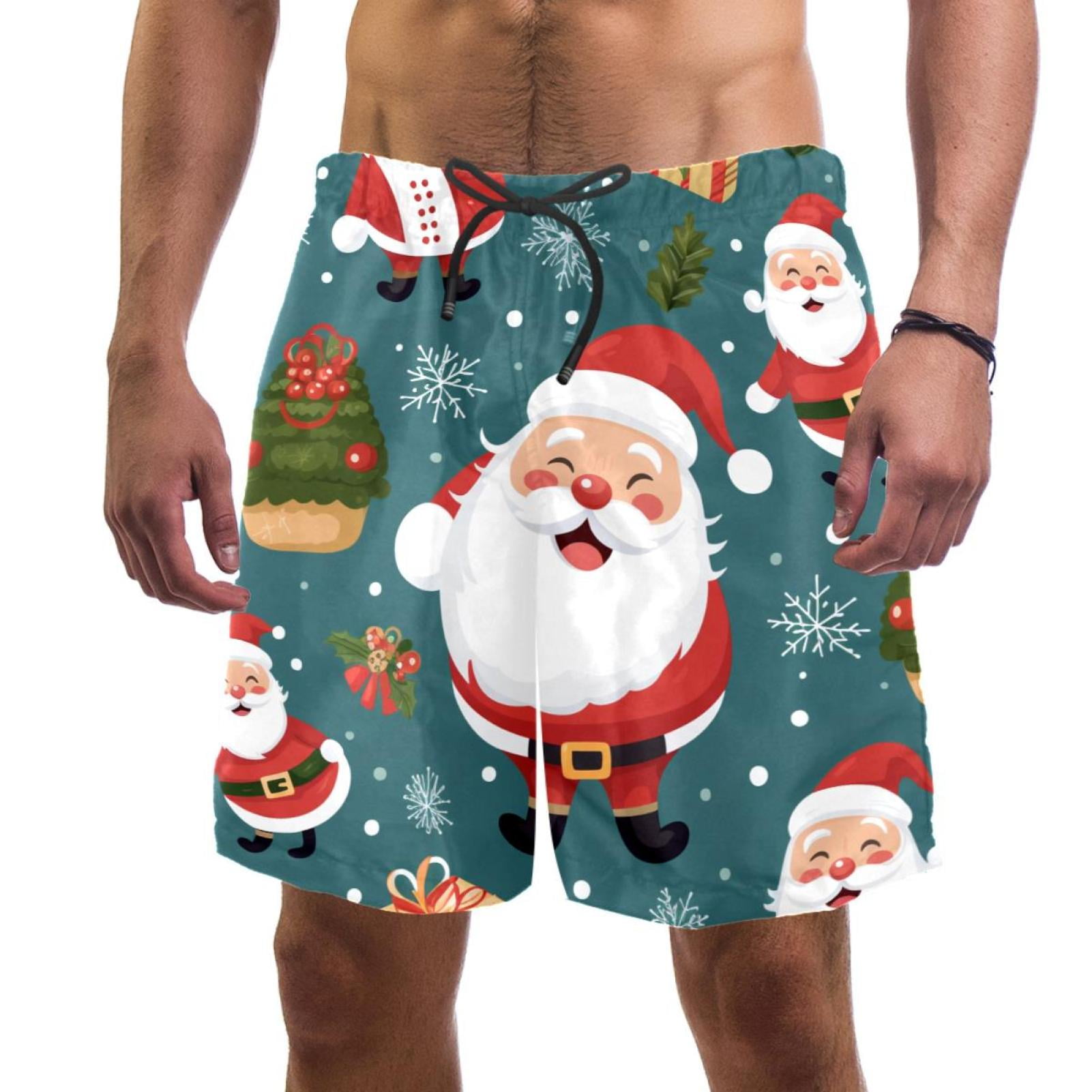 luoweisi Men's Beach Shorts Quick Dry Swim Trunks with Mesh Lining ...