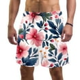 luoweisi Men's Beach Shorts Quick Dry Swim Trunks with Mesh Lining ...