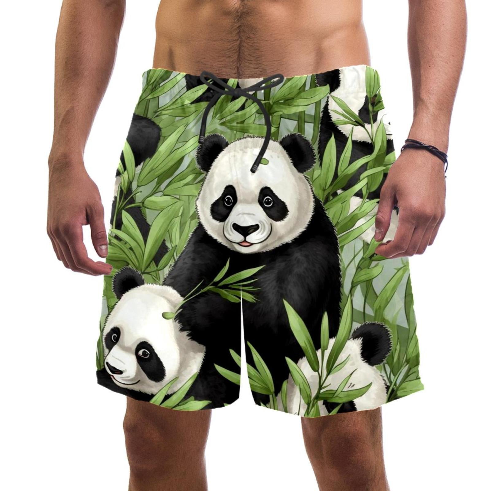 luoweisi Men's Beach Shorts Quick Dry Swim Trunks with Mesh Lining ...