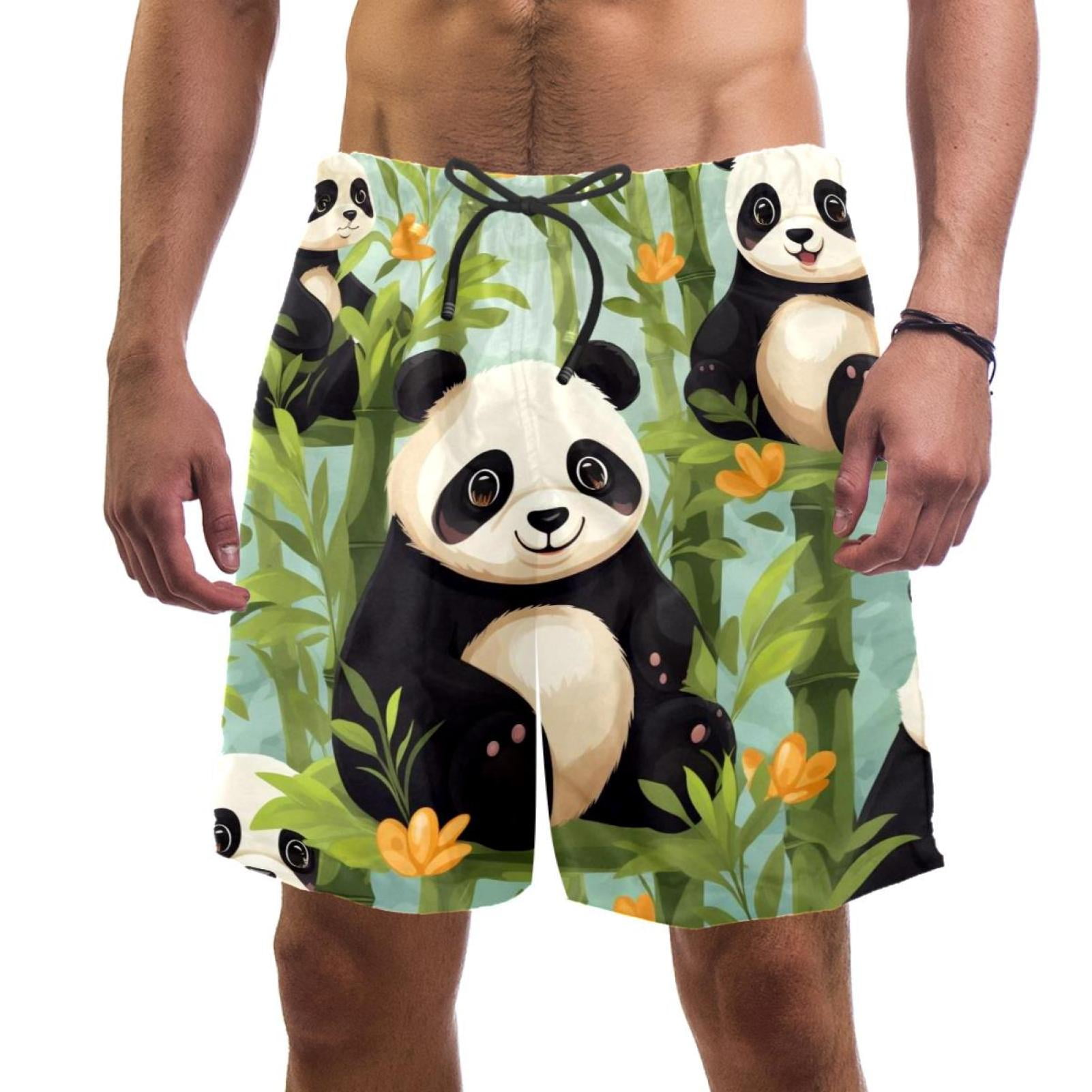 luoweisi Men's Beach Shorts Quick Dry Swim Trunks with Mesh Lining ...