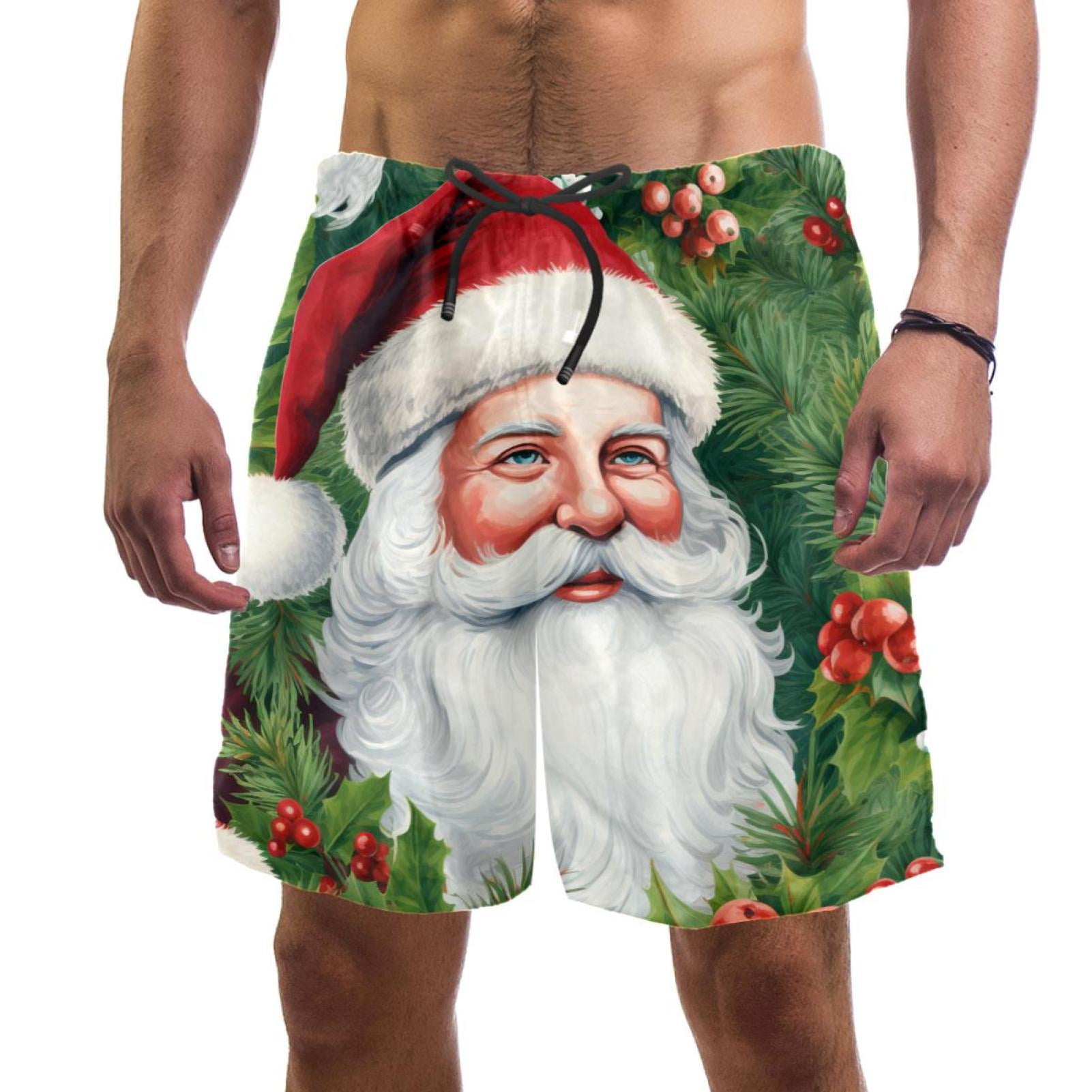 luoweisi Men's Beach Shorts Quick Dry Swim Trunks with Mesh Lining ...