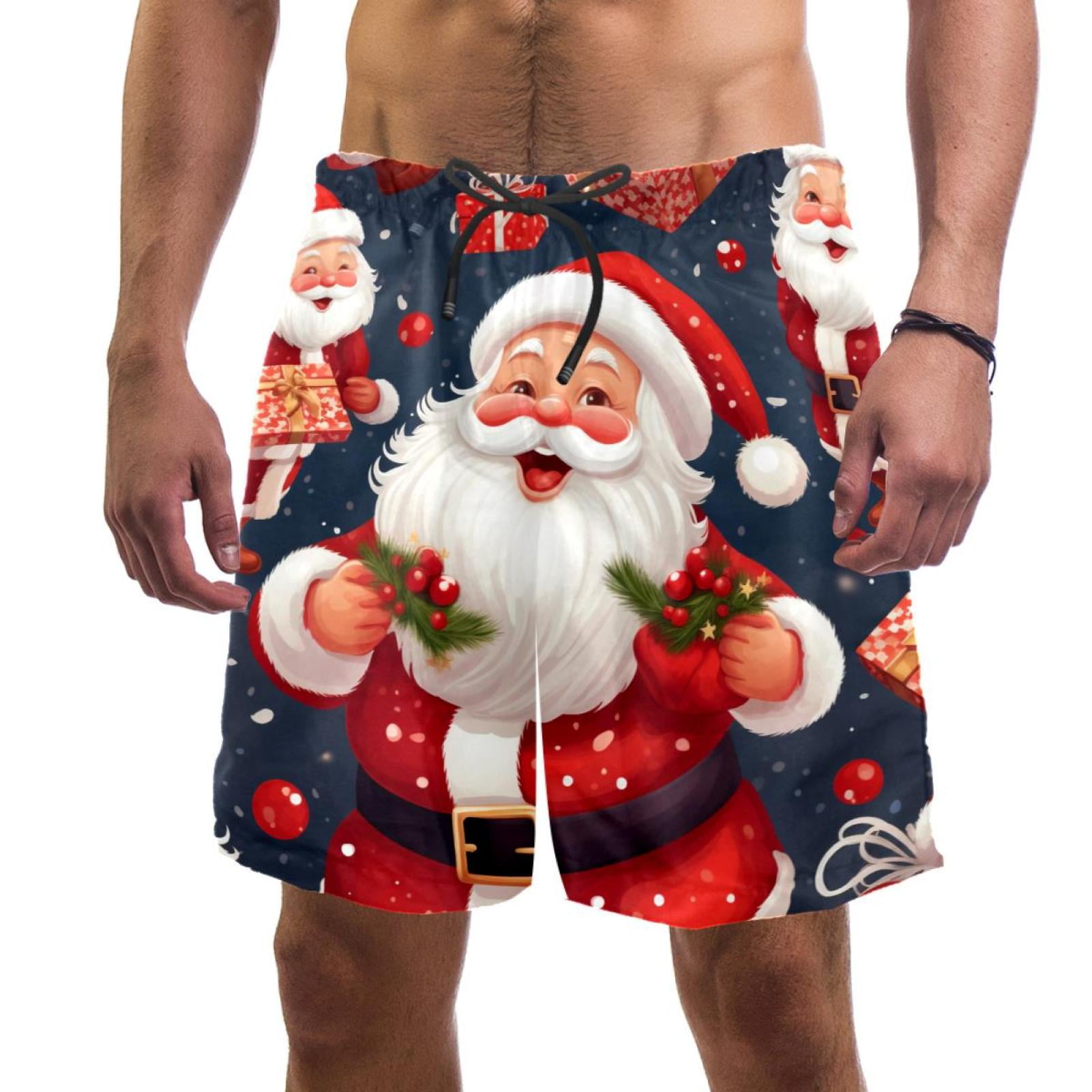 luoweisi Men's Beach Shorts Quick Dry Swim Trunks with Mesh Lining ...