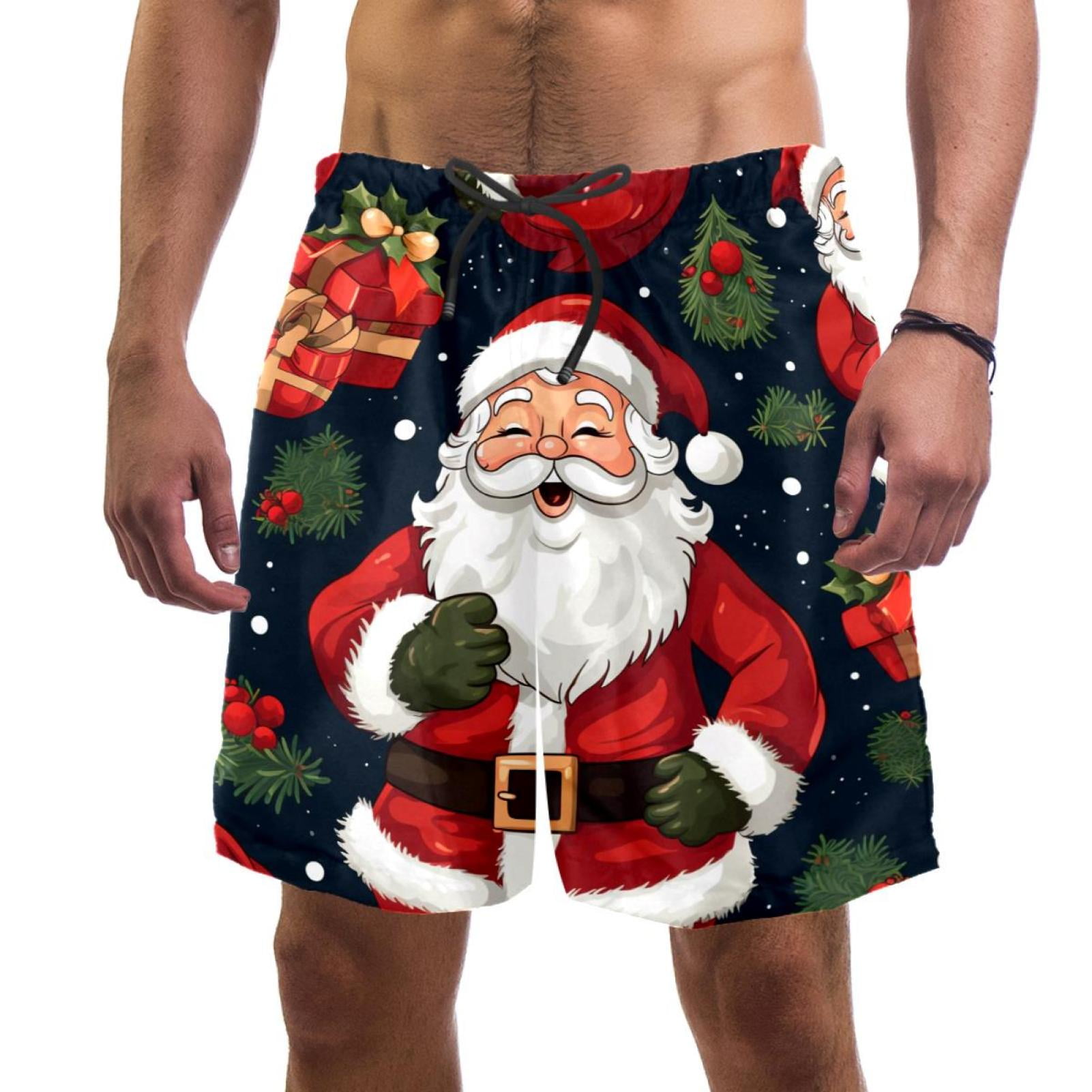 luoweisi Men's Beach Shorts Quick Dry Swim Trunks with Mesh Lining ...