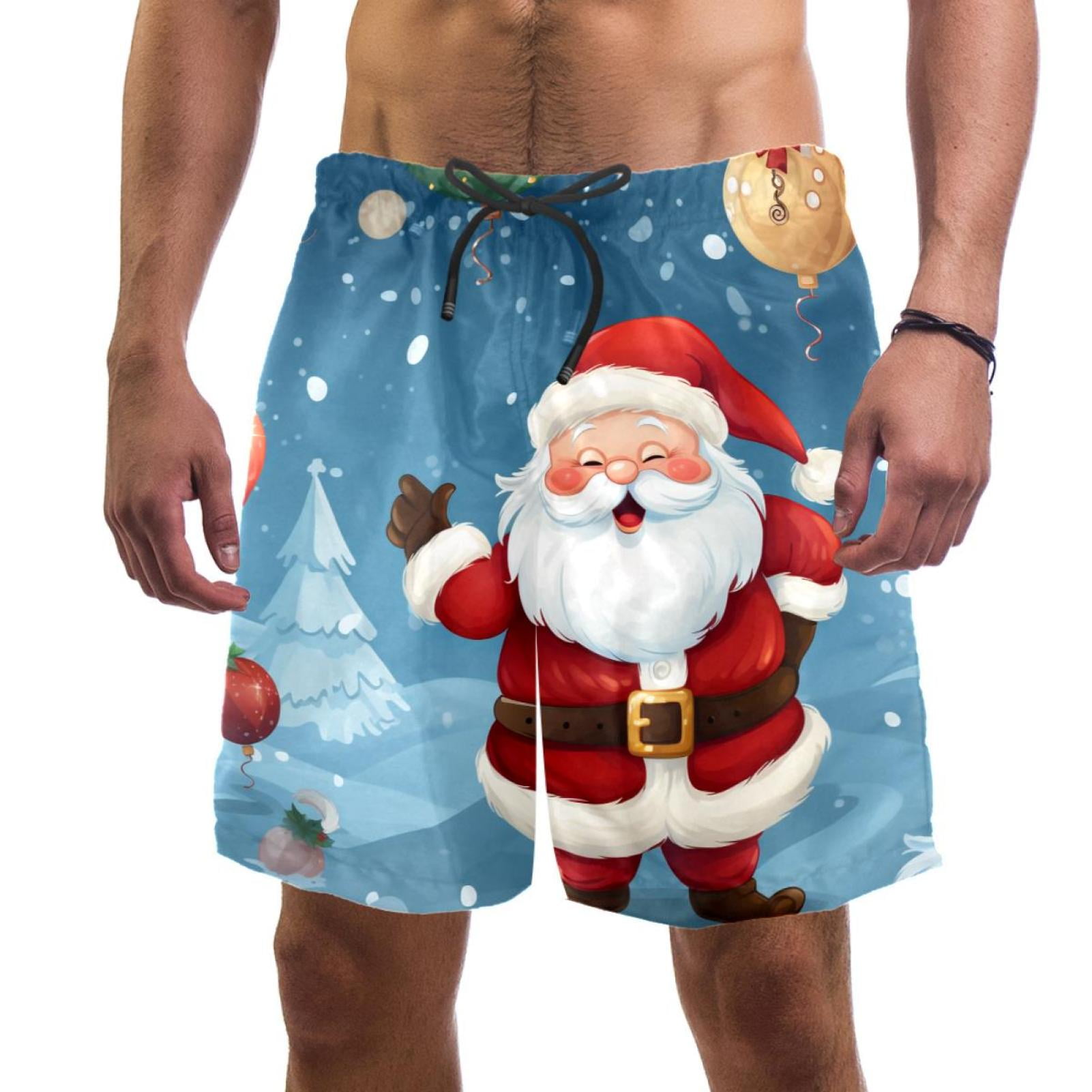 luoweisi Men's Beach Shorts Quick Dry Swim Trunks with Mesh Lining ...