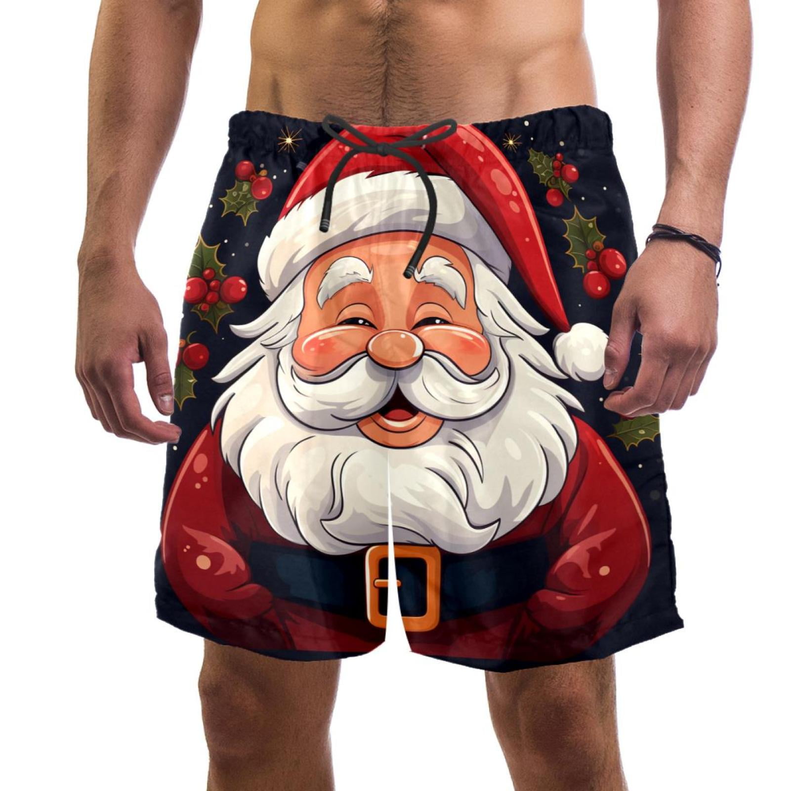 luoweisi Men's Beach Shorts Quick Dry Swim Trunks with Mesh Lining ...