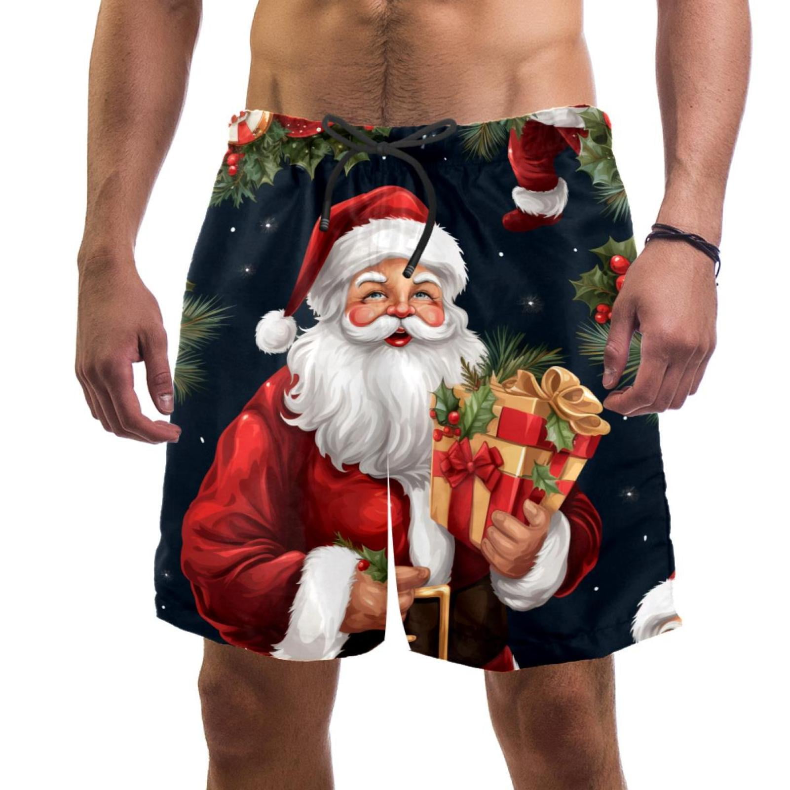 luoweisi Men's Beach Shorts Quick Dry Swim Trunks with Mesh Lining ...