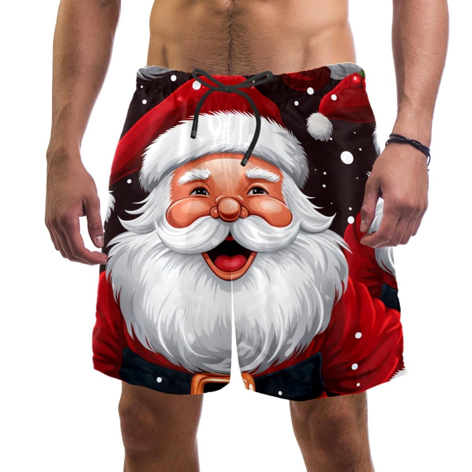 luoweisi Men's Beach Shorts Quick Dry Swim Trunks with Mesh Lining ...