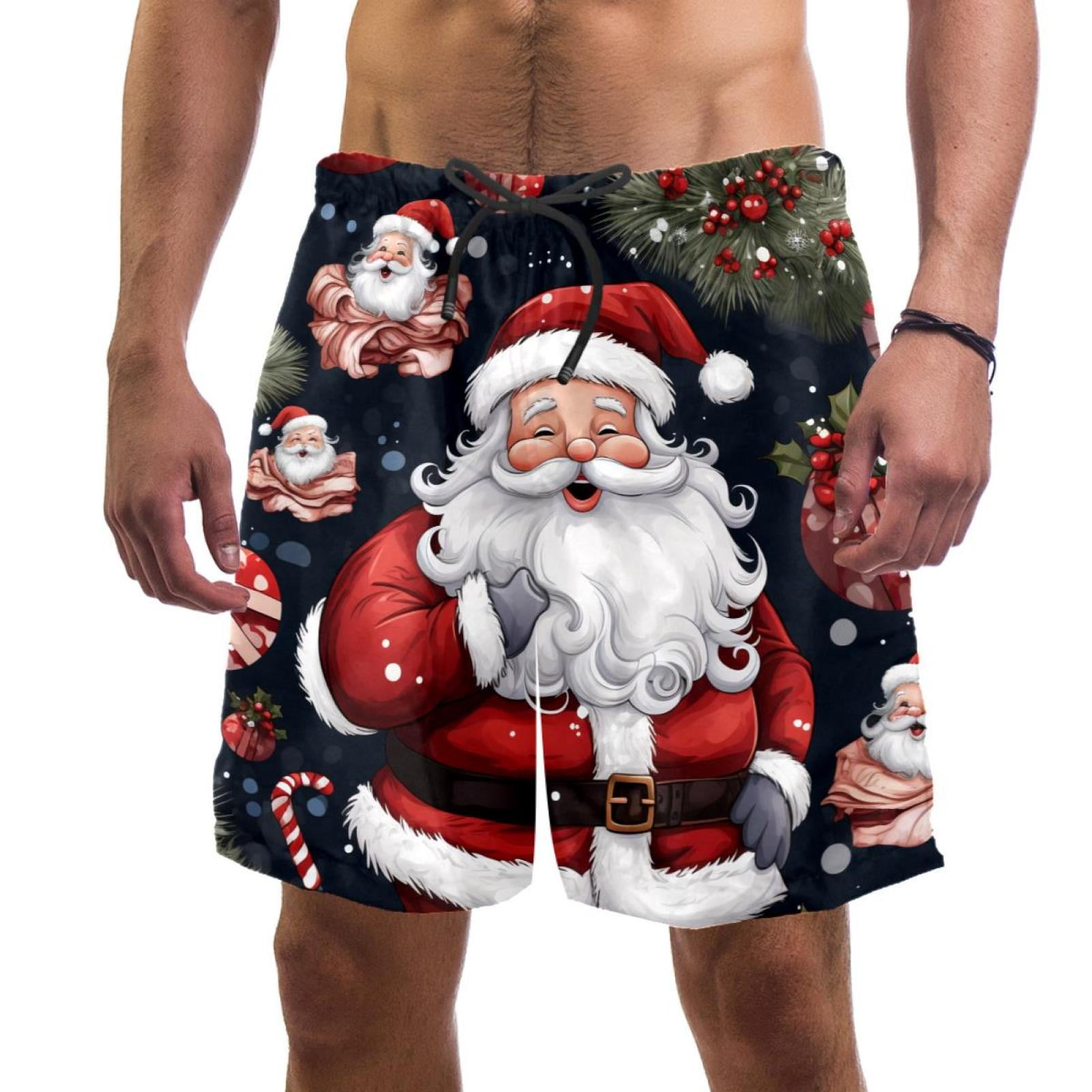 luoweisi Men's Beach Shorts Quick Dry Swim Trunks with Mesh Lining ...