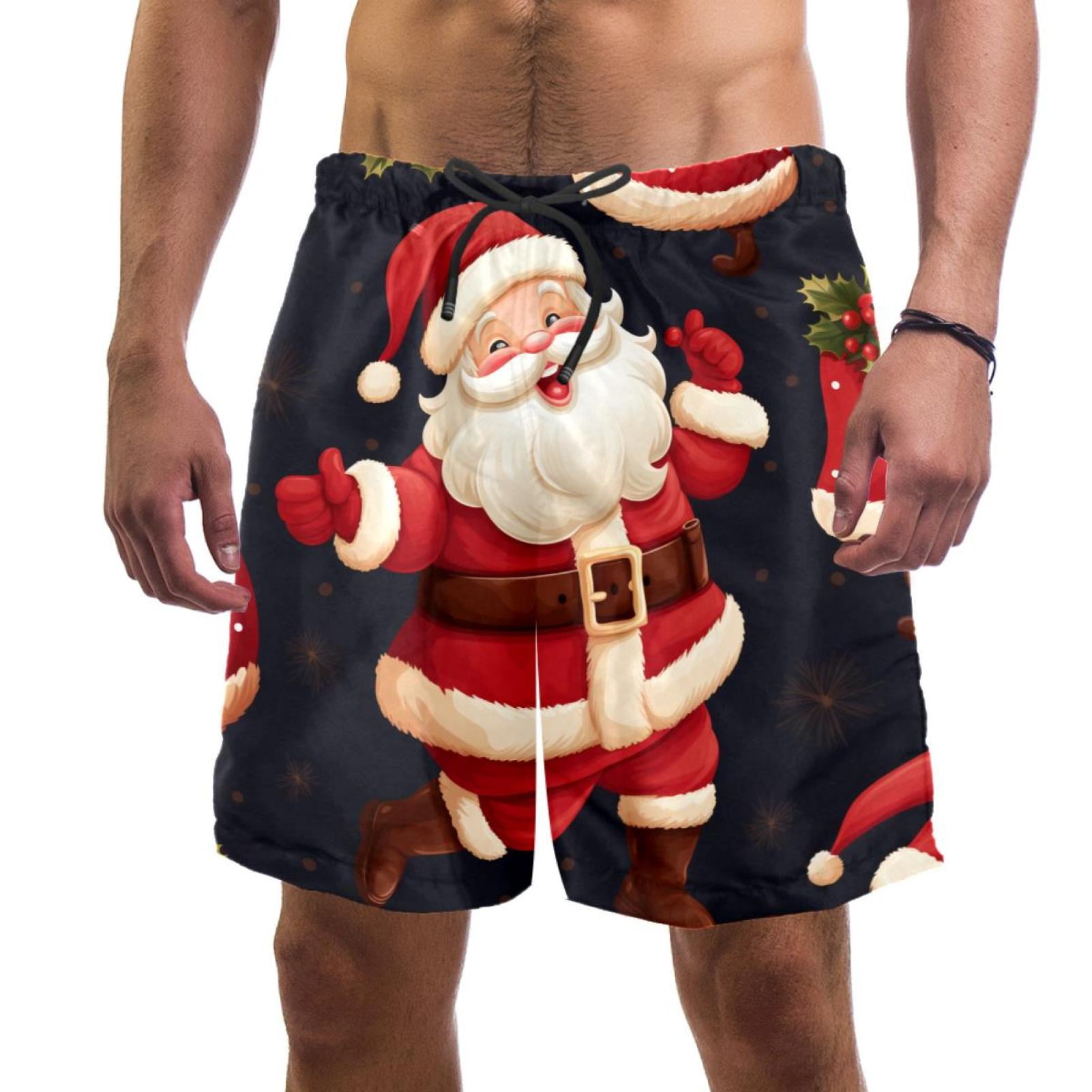 luoweisi Men's Beach Shorts Quick Dry Swim Trunks with Mesh Lining ...