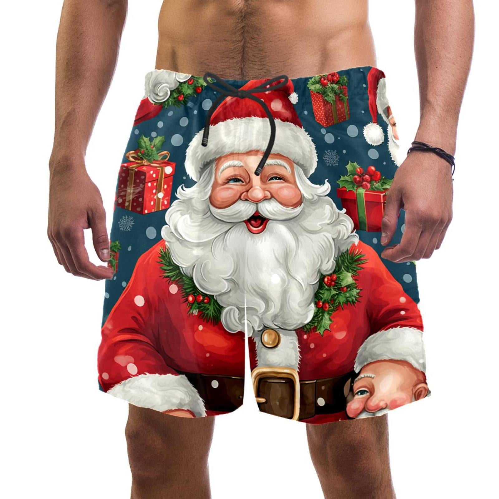 luoweisi Men's Beach Shorts Quick Dry Swim Trunks with Mesh Lining ...