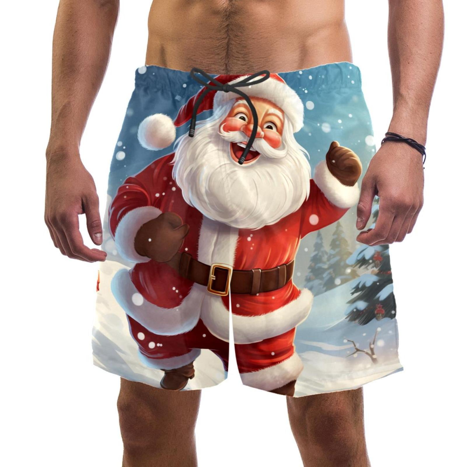 luoweisi Men's Beach Shorts Quick Dry Swim Trunks with Mesh Lining ...