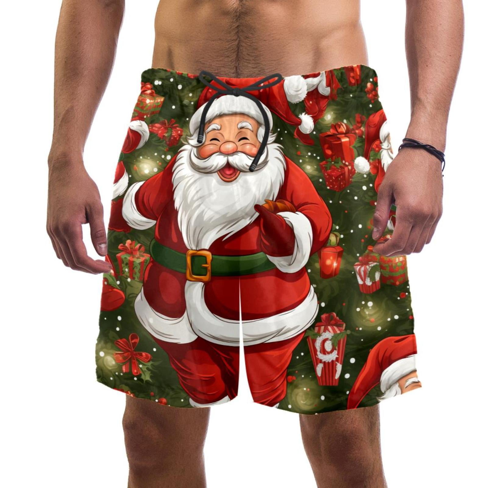luoweisi Men's Beach Shorts Quick Dry Swim Trunks with Mesh Lining ...