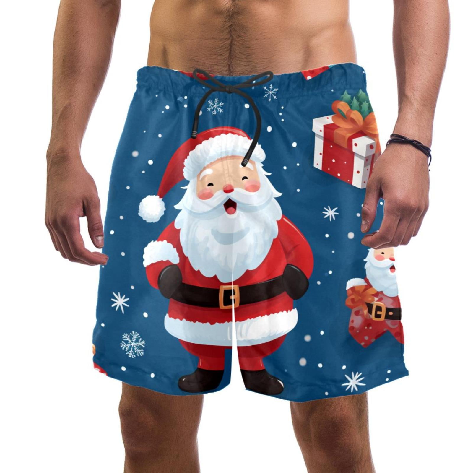 luoweisi Men's Beach Shorts Quick Dry Swim Trunks with Mesh Lining ...