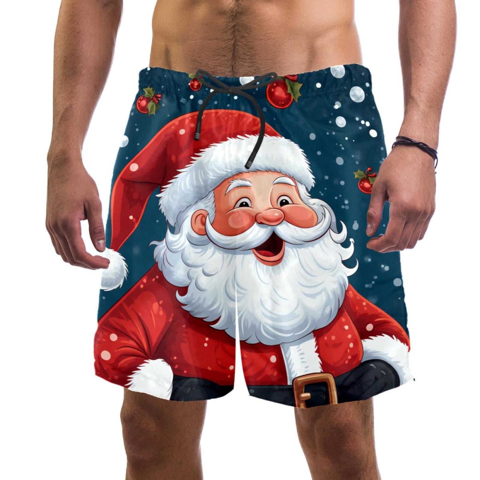 luoweisi Men's Beach Shorts Quick Dry Swim Trunks with Mesh Lining ...