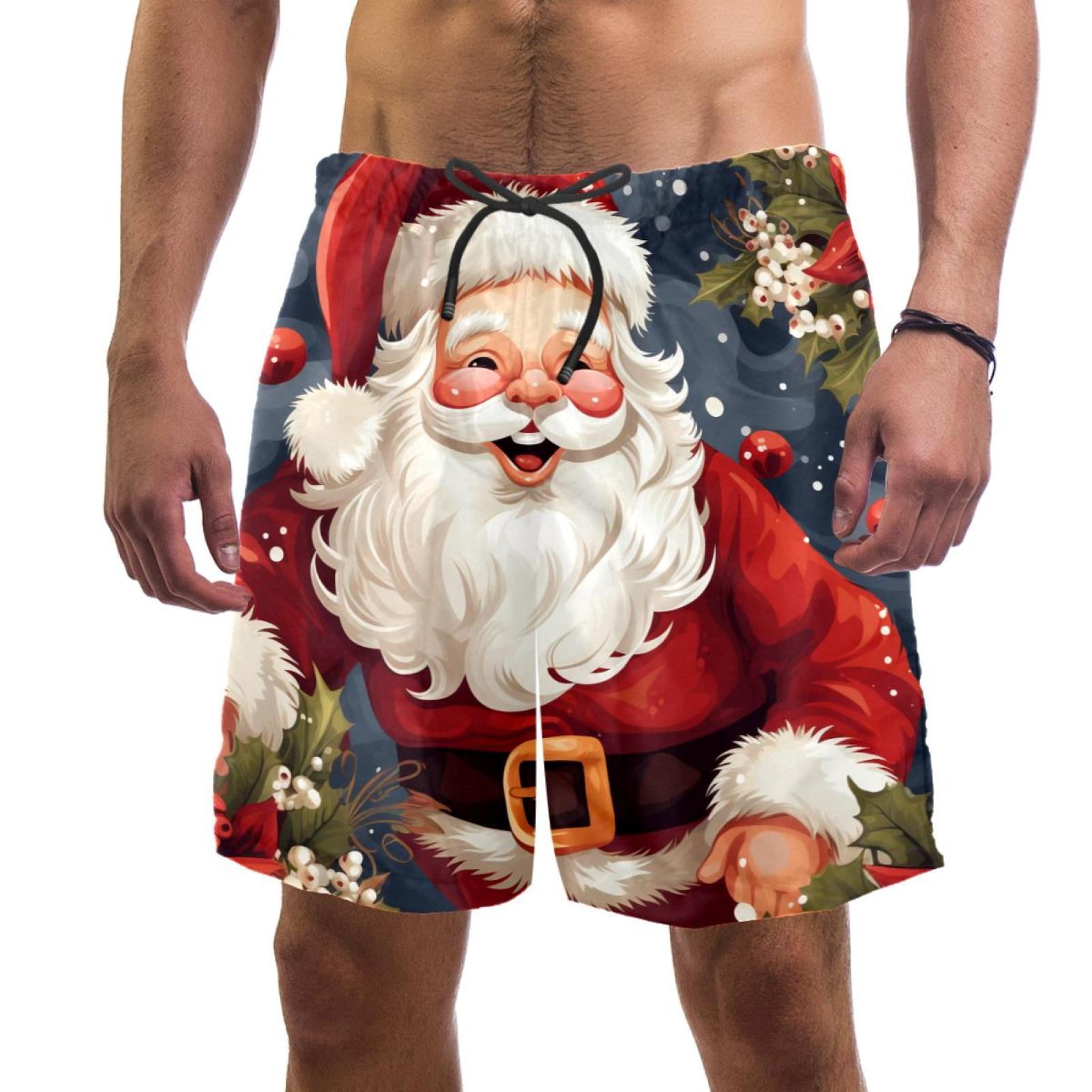 luoweisi Men's Beach Shorts Quick Dry Swim Trunks with Mesh Lining ...