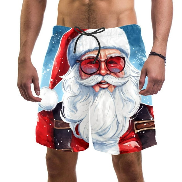 luoweisi Men's Beach Shorts Quick Dry Swim Trunks with Mesh Lining ...