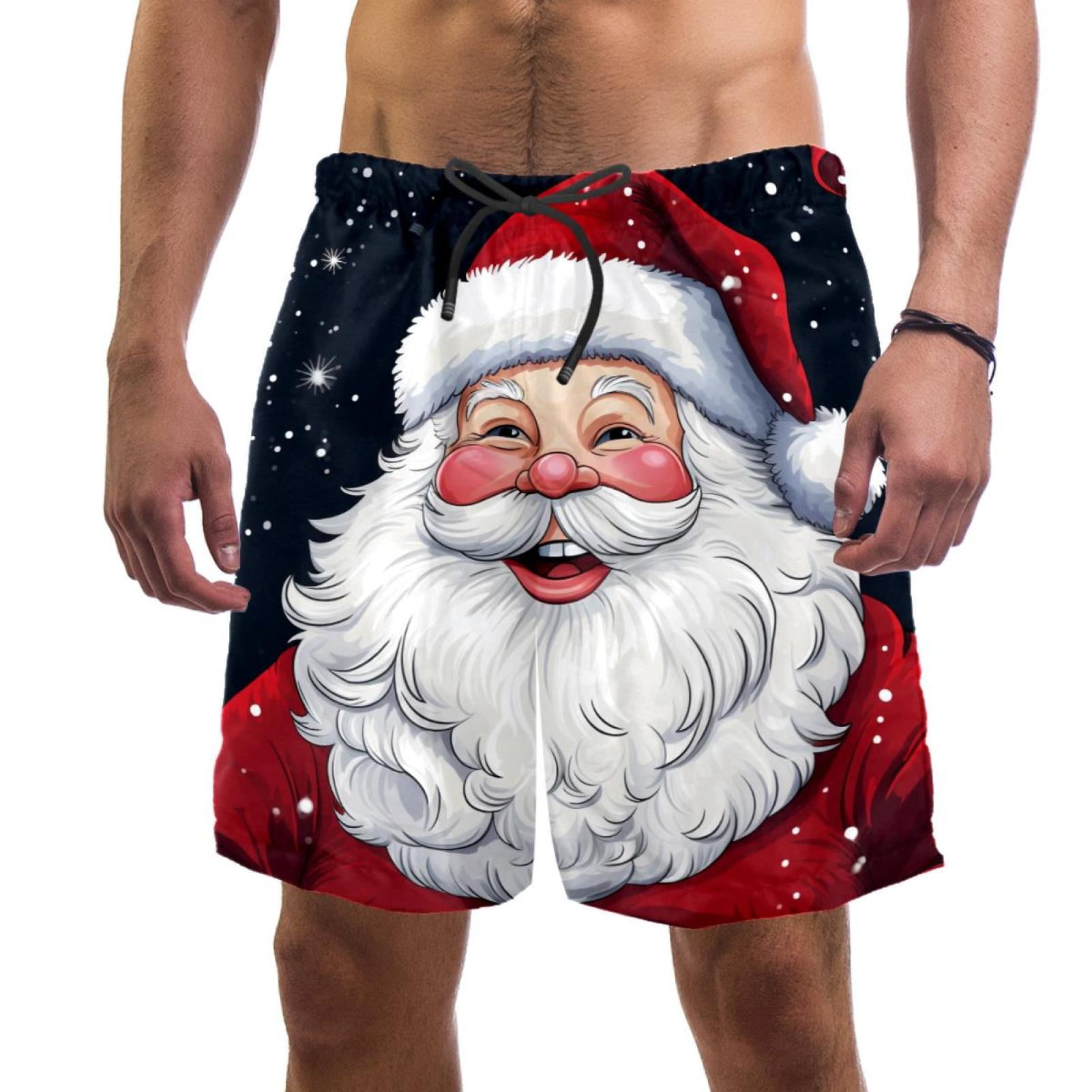 luoweisi Men's Beach Shorts Quick Dry Swim Trunks with Mesh Lining ...