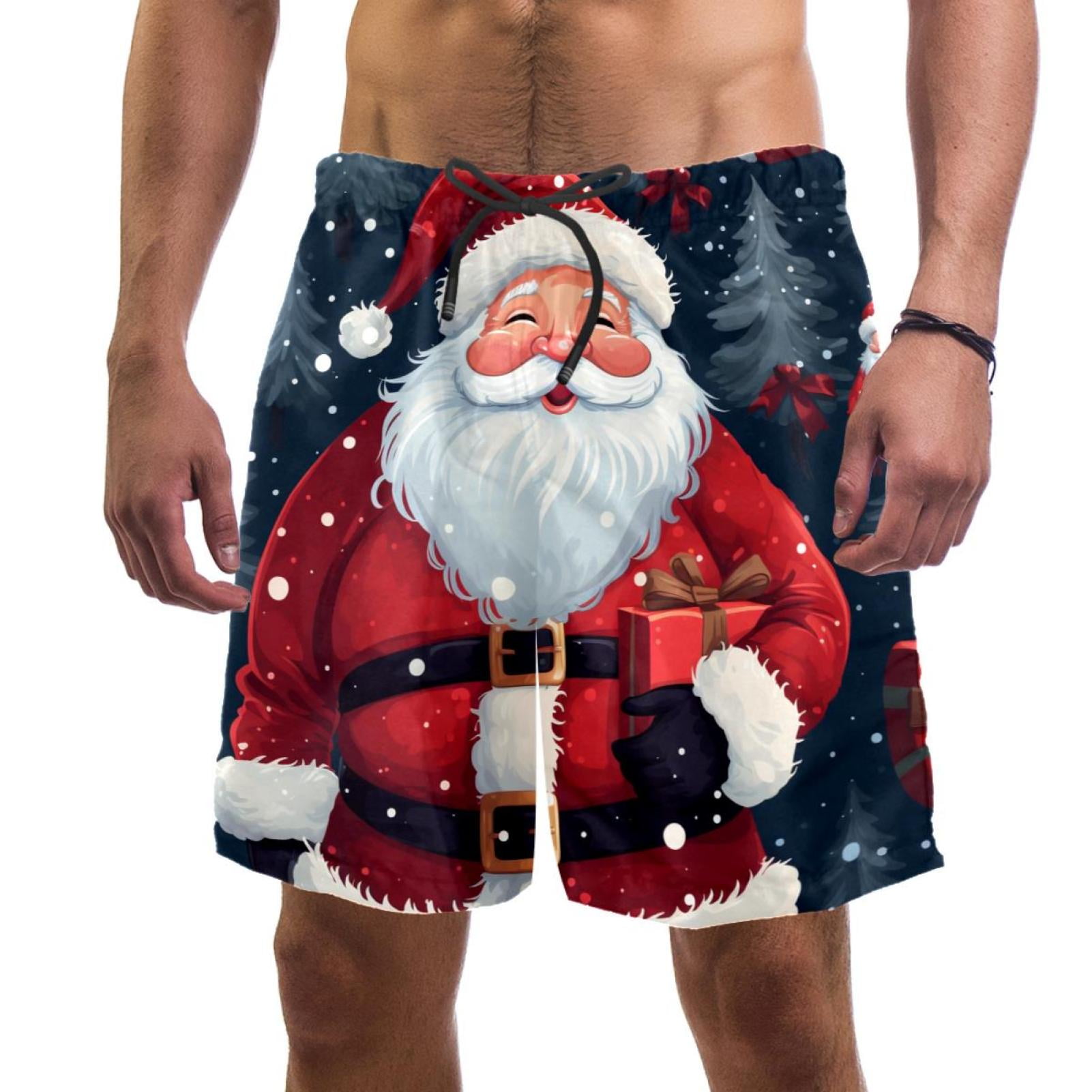 luoweisi Men's Beach Shorts Quick Dry Swim Trunks with Mesh Lining ...