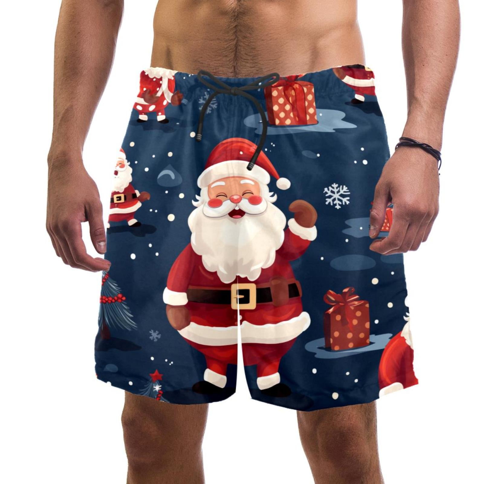 luoweisi Men's Beach Shorts Quick Dry Swim Trunks with Mesh Lining ...